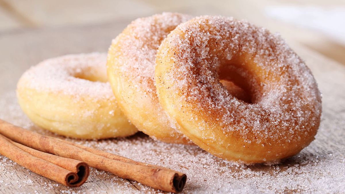 Beignets au lait et aux œufs cuits au four