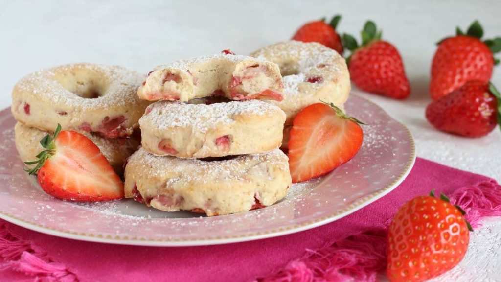 Beignets aux fraises moelleux et savoureux