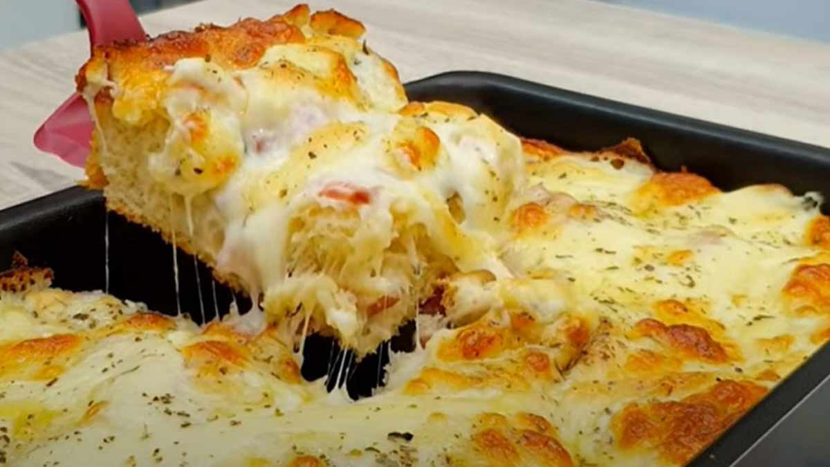 Focaccia super gourmande : tellement bonne pour seulement 210 Kcal