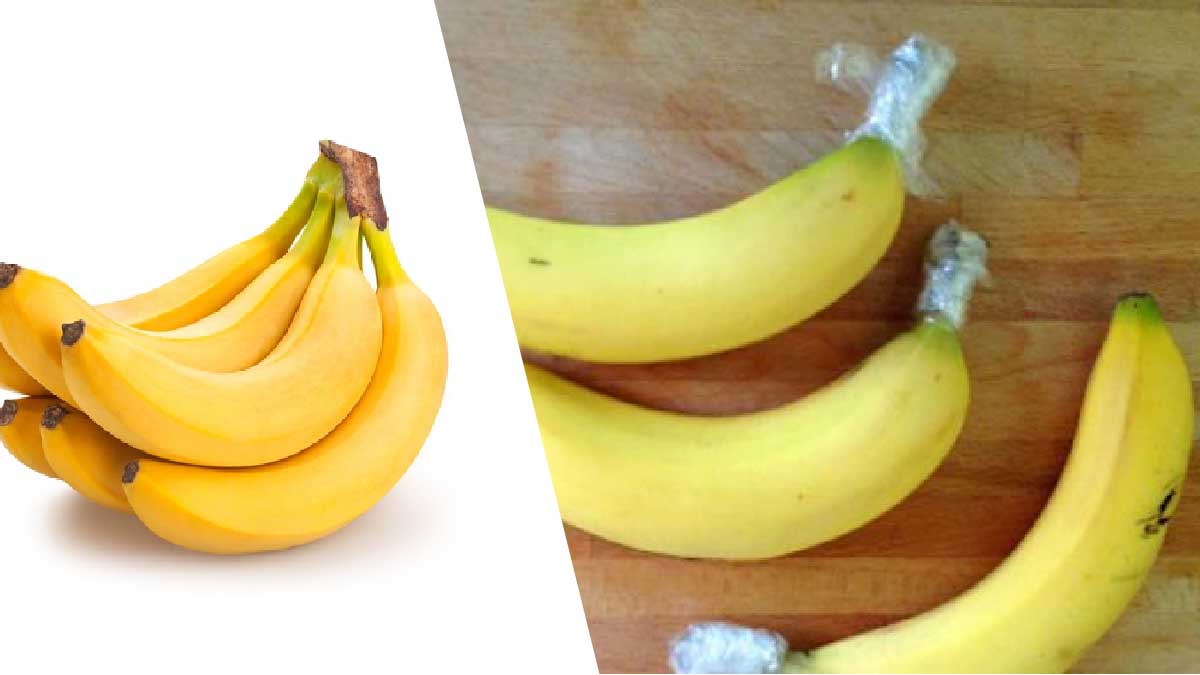 Voici une astuce géniale pour préserver la fraîcheur des bananes