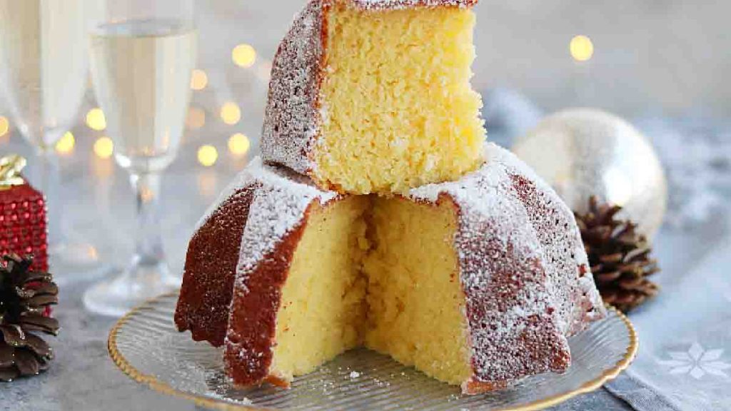 Gâteau pandoro à la ricotta et à l'orange: simple, moelleux et délicieux