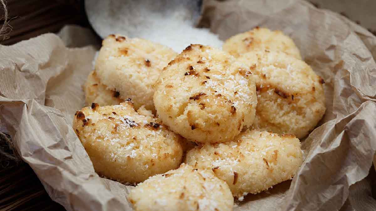 Biscuits à la noix de coco: préparés avec seulement 3 ingrédients ...